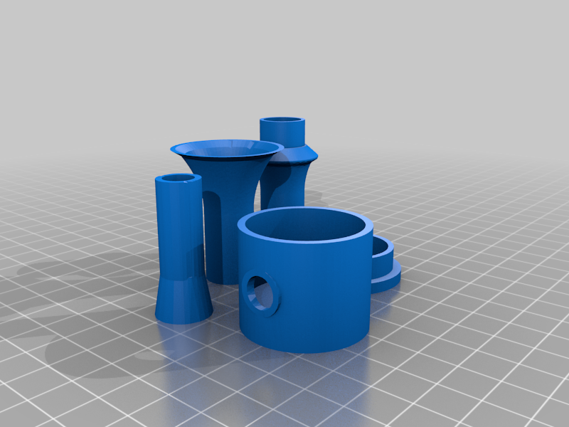 📯 air horn for pvc 1/2" pipe・Free 3D File for ・Cults
