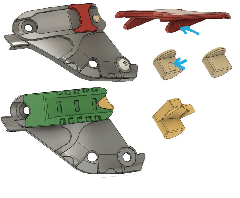 🪖 Felin helmet - "modular" plate for MICH Mil-Tec・ STL File for 3D ...