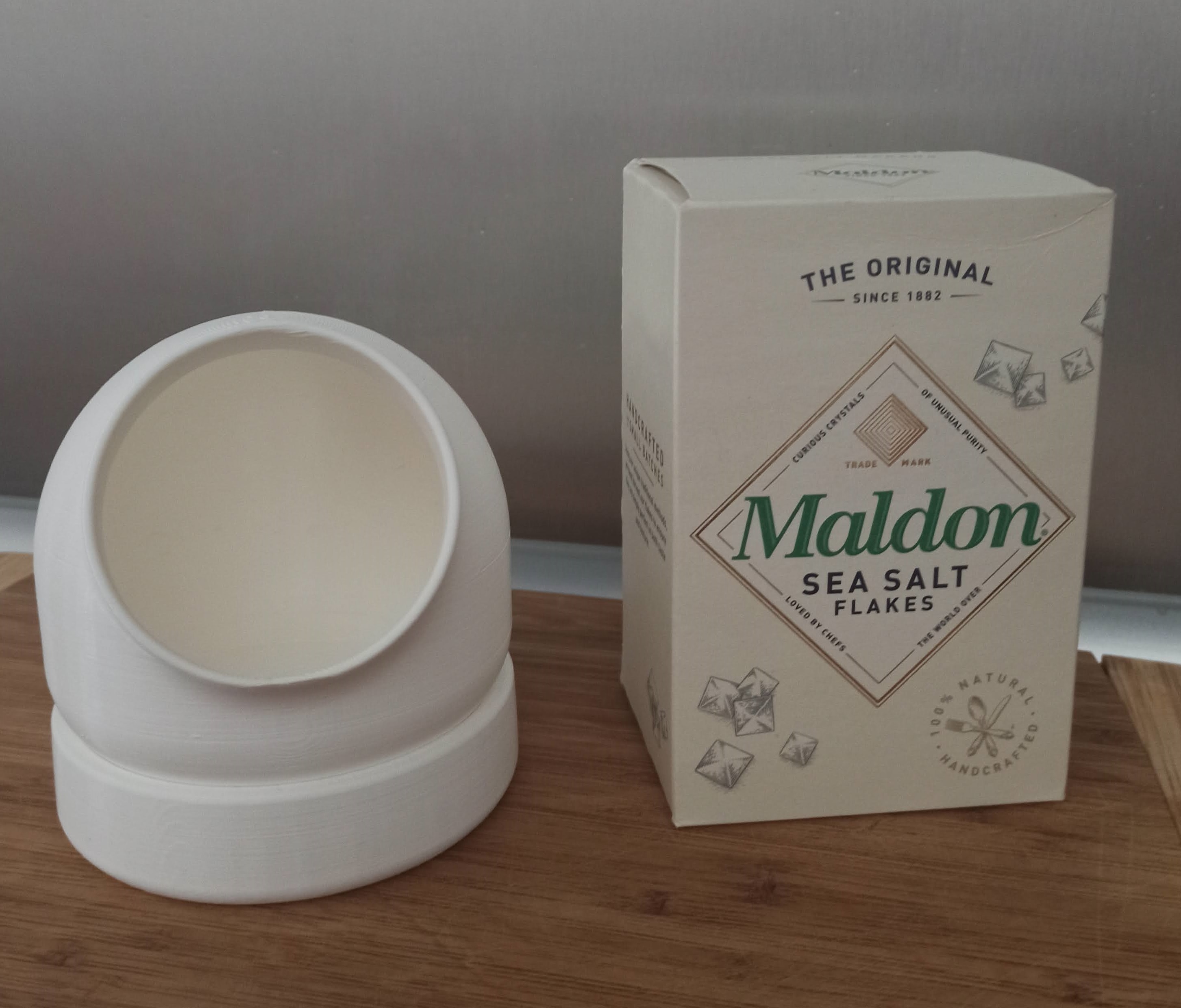 🧂 Maldon sea salt pig・ STL File for ・Cults