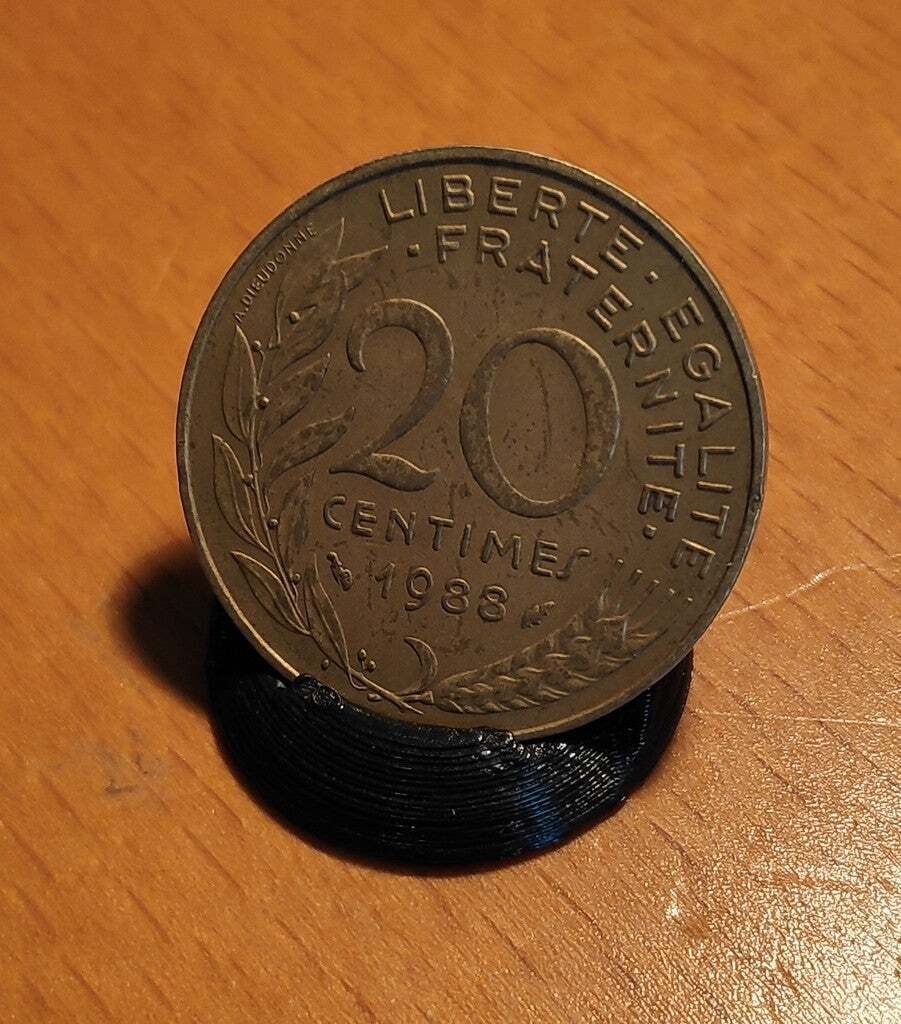 Free STL file Coin or Token Stand 🪙 ・3D printing model to download・Cults