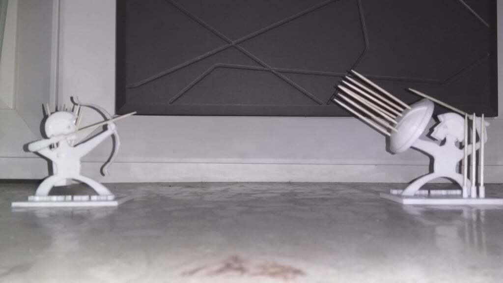 3D printable Spartan Toothpick Army・Cults