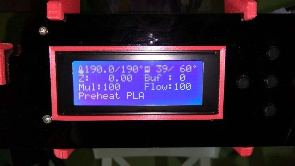 3D print Anet A8 LCD Bezel for v1 & v2・Cults