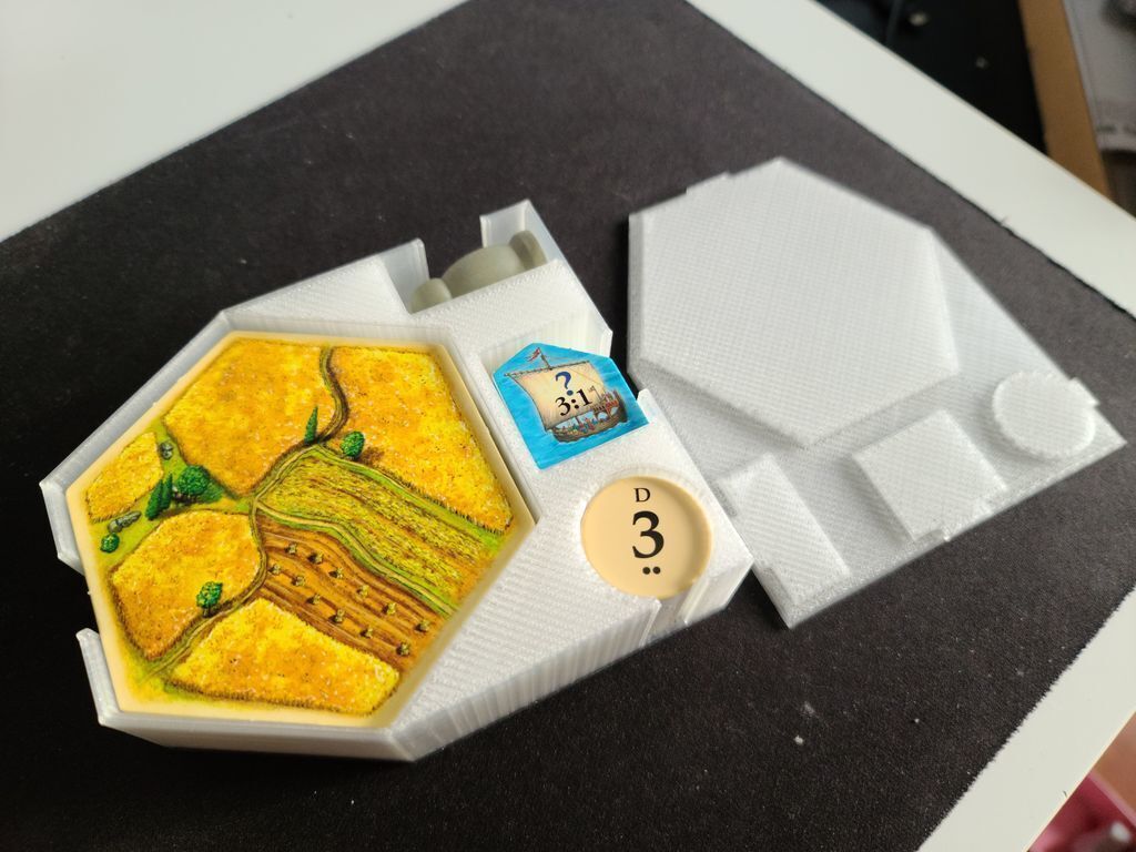 Free STL file Settlers of Catan Game Piece Holder (Original & Expansion ...