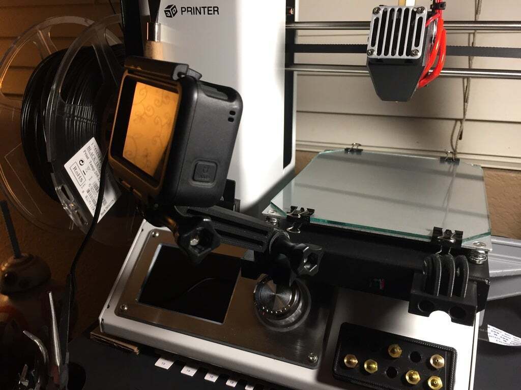 Free STL file Monoprice Select Mini V1 GoPro Mount 🔧 ・3D printing ...