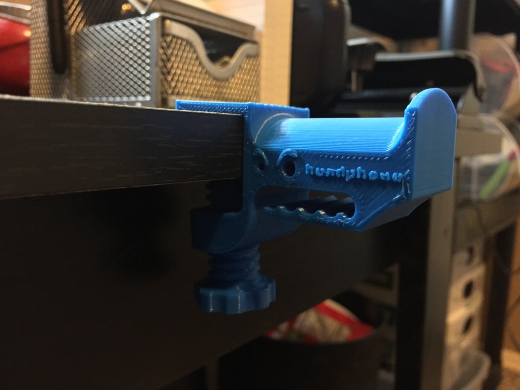 3D printed Monster Mouth Headphone Holder - Clampable・Cults