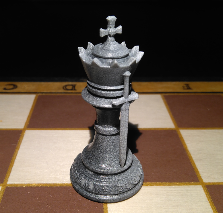 ♟️ Chess King・ STL File for ・Cults