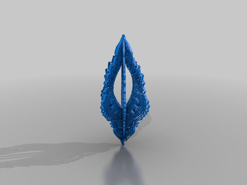 Free STL file ornamental flame 🔥 ・3D print design to download・Cults