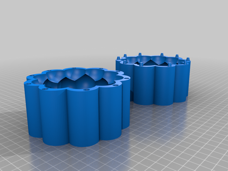 Free STL file Beryllium sphere Abgussform / mold for silicon / latex 🎨 ...