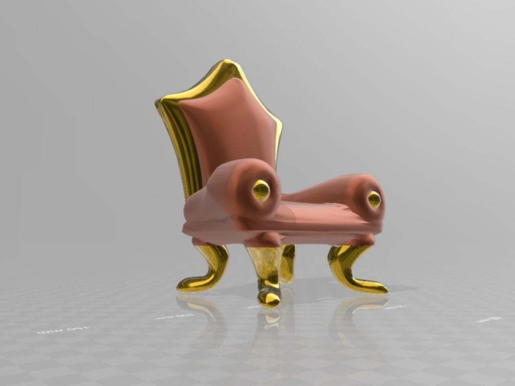 Free STL file elegant chair 🪑 (3MF)・3D print object to download・Cults