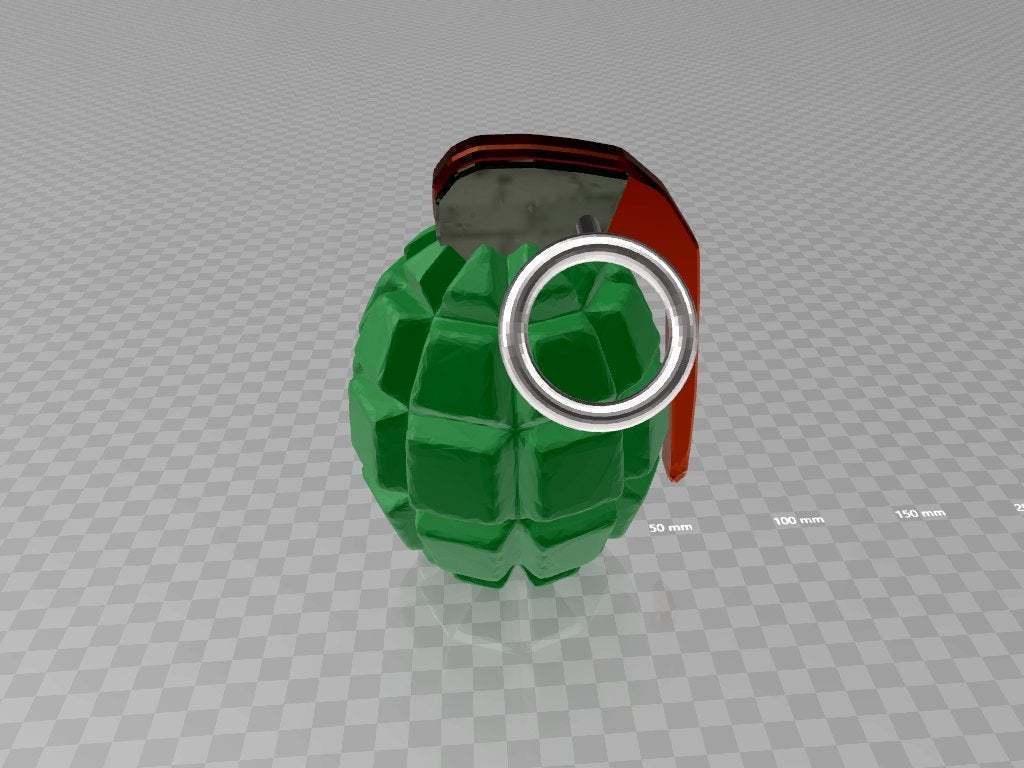 Free STL file handgrenade 🎲 ・3D printer design to download・Cults