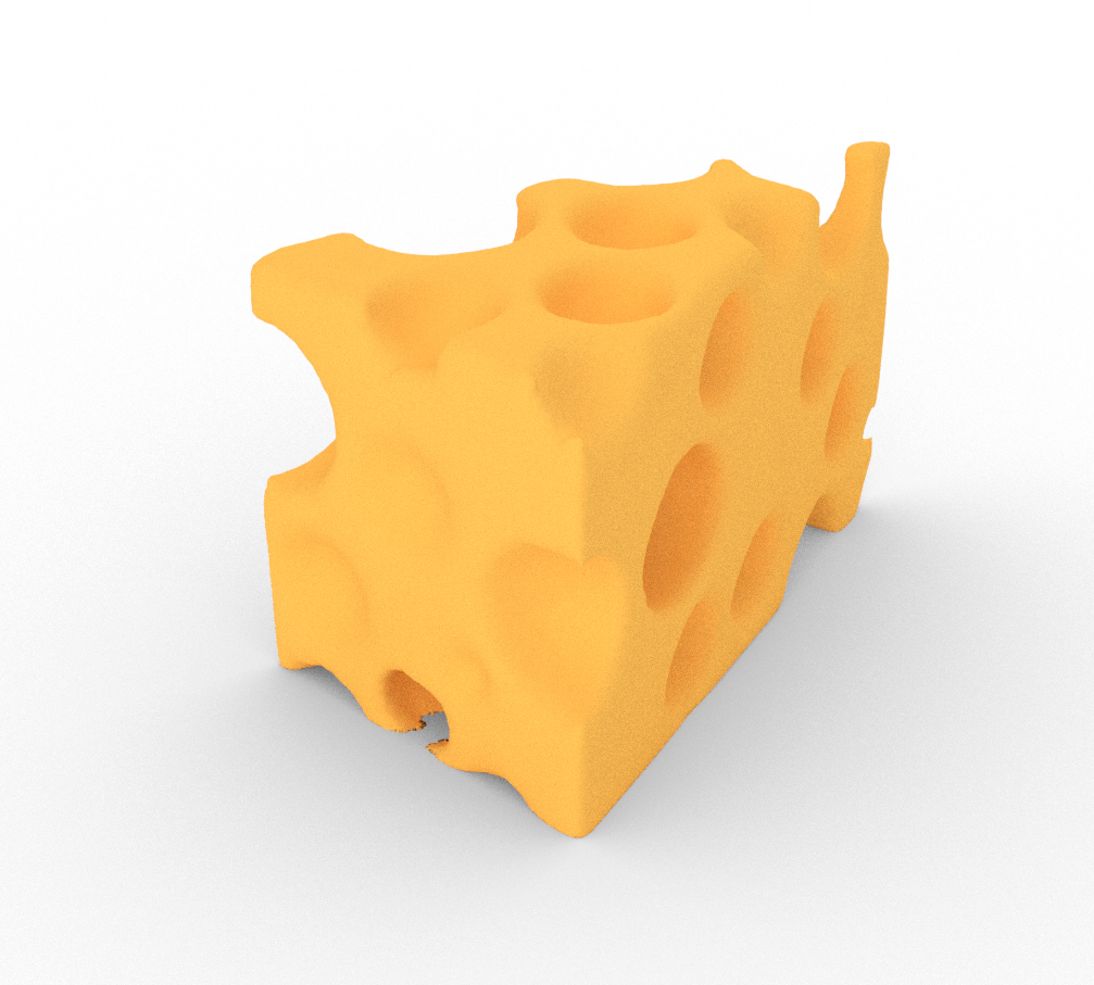 STL file cheese - solid 🧀 (3MF)・3D printing idea to download・Cults