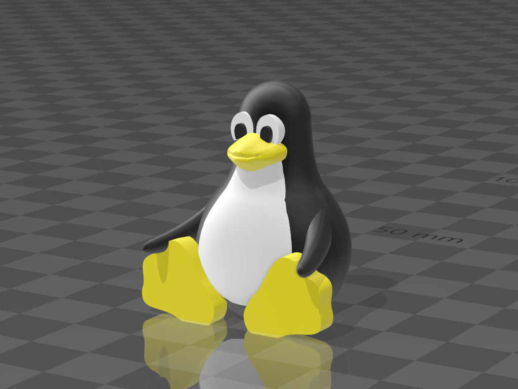 STL file TUX -the linux penguin pinguin 🐧 (3MF)・3D printer model to ...