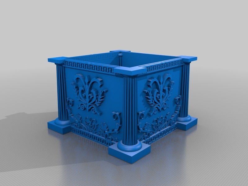 🏛️ greek ornamental box・Free STL File for ・Cults