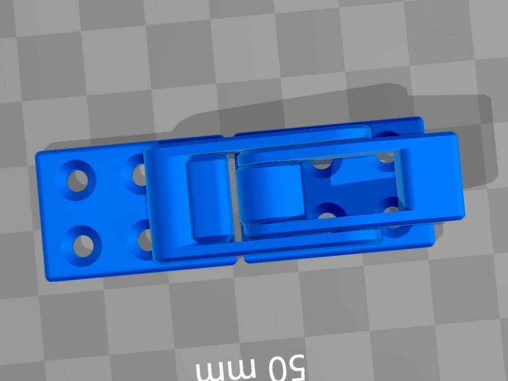 Free STL file Latch+toggle+lock+samesize+better print adhesion 🏠 ...