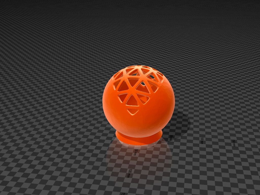 STL file quater open ball and quateropball with stand 👽 ・3D print ...