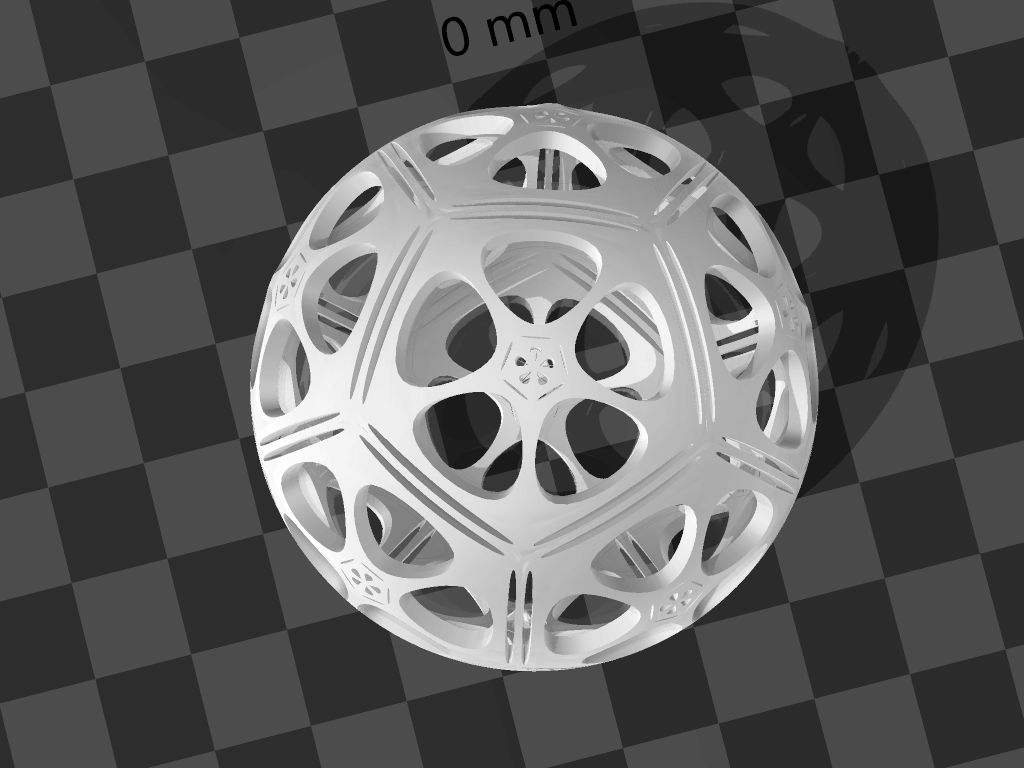 Archivo STL bola (bola 12) 🧸 ・Modelo para descargar e imprimir en 3D・Cults