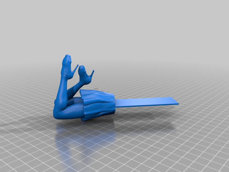 Free STL file girl in the book - Bookmark / Lesezeichen 👧・Template to ...