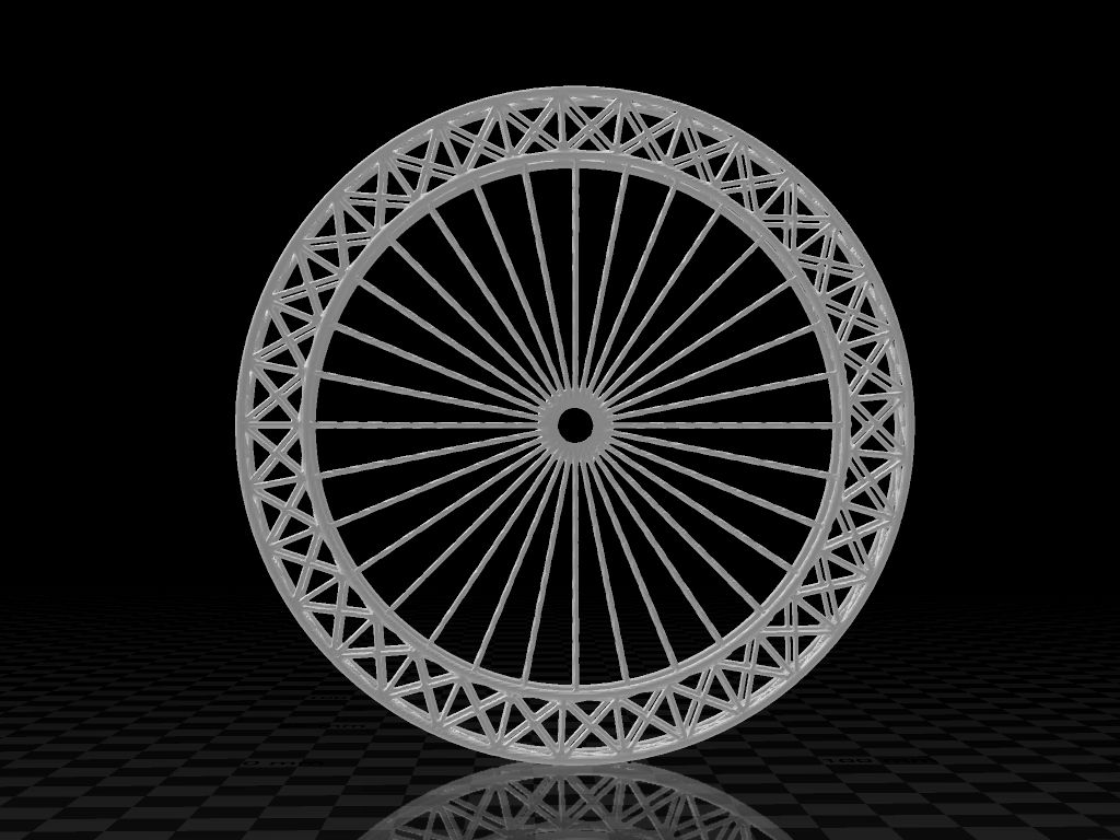 STL file spoke wheel -3 versions 🛞 ・3D print model to download・Cults