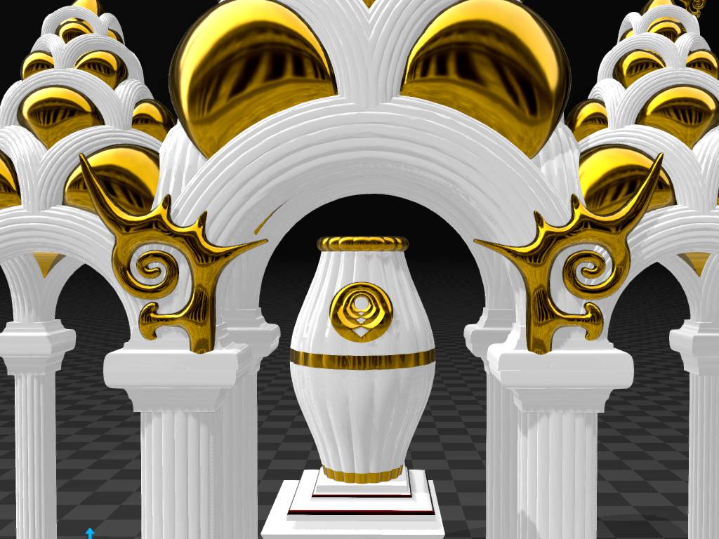 Free STL file Temple entrance 🕍 (3MF)・Model to download and 3D print・Cults