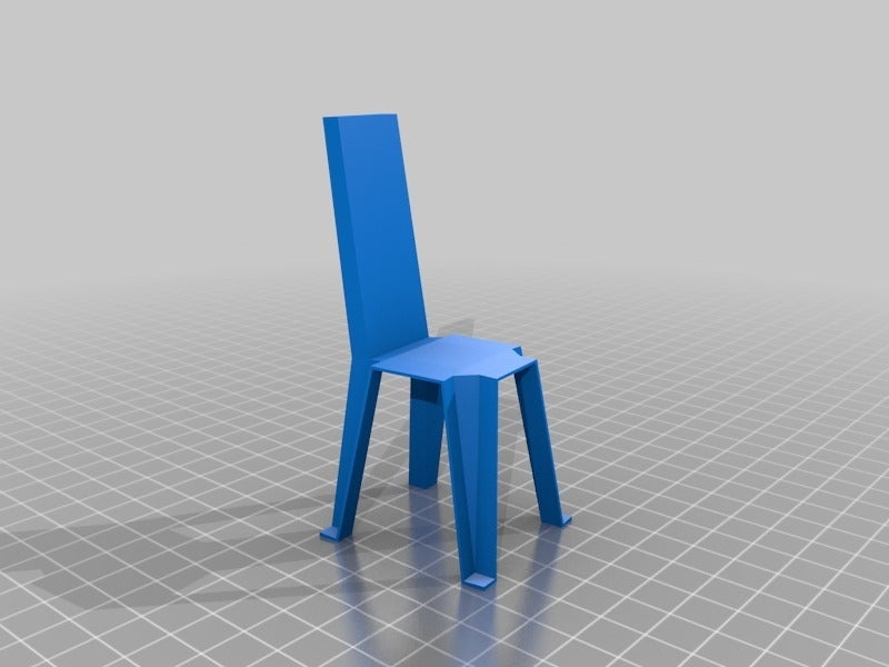 Free STL file sitting on chair3 ...the last one 🏠・3D print design to ...