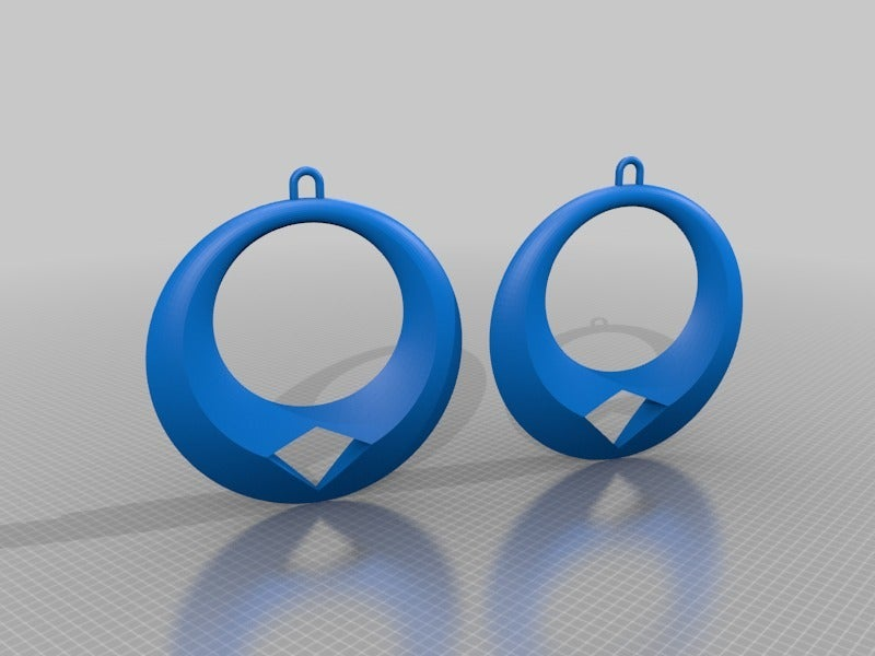 Free STL file earrings 💍・3D printable design to download・Cults