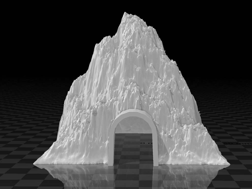 🦸‍♂️ Mr. Superman s Ice cave II・ STL File for ・Cults