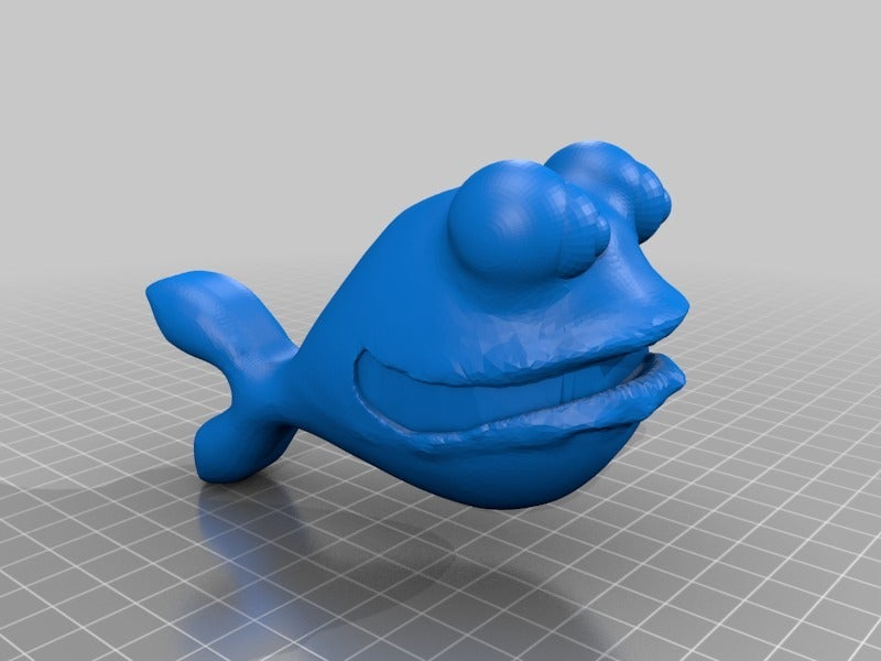 🌊 Great Wave of Kanagawa coy / Fish colorprintable・Free STL File for ・Cults