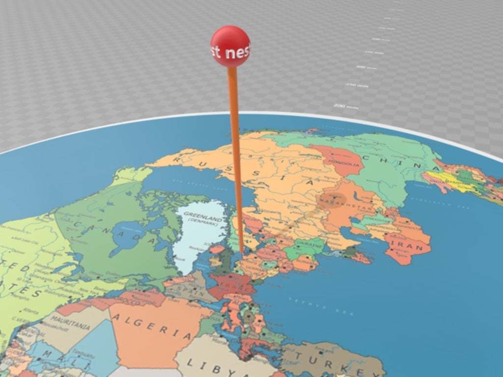 Free STL file nest-pin for strategic map 🗺️・Design to download and 3D ...