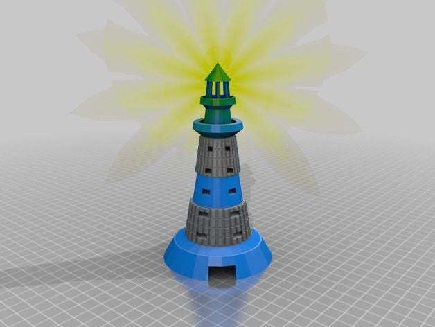 Free STL file lighthouse 1916 🏠 ・3D printable model to download・Cults