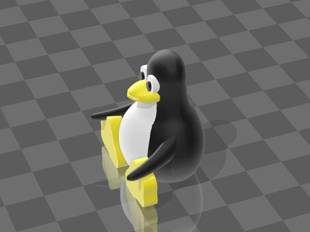 STL file TUX -the linux penguin pinguin 🐧 (3MF)・3D printer model to ...
