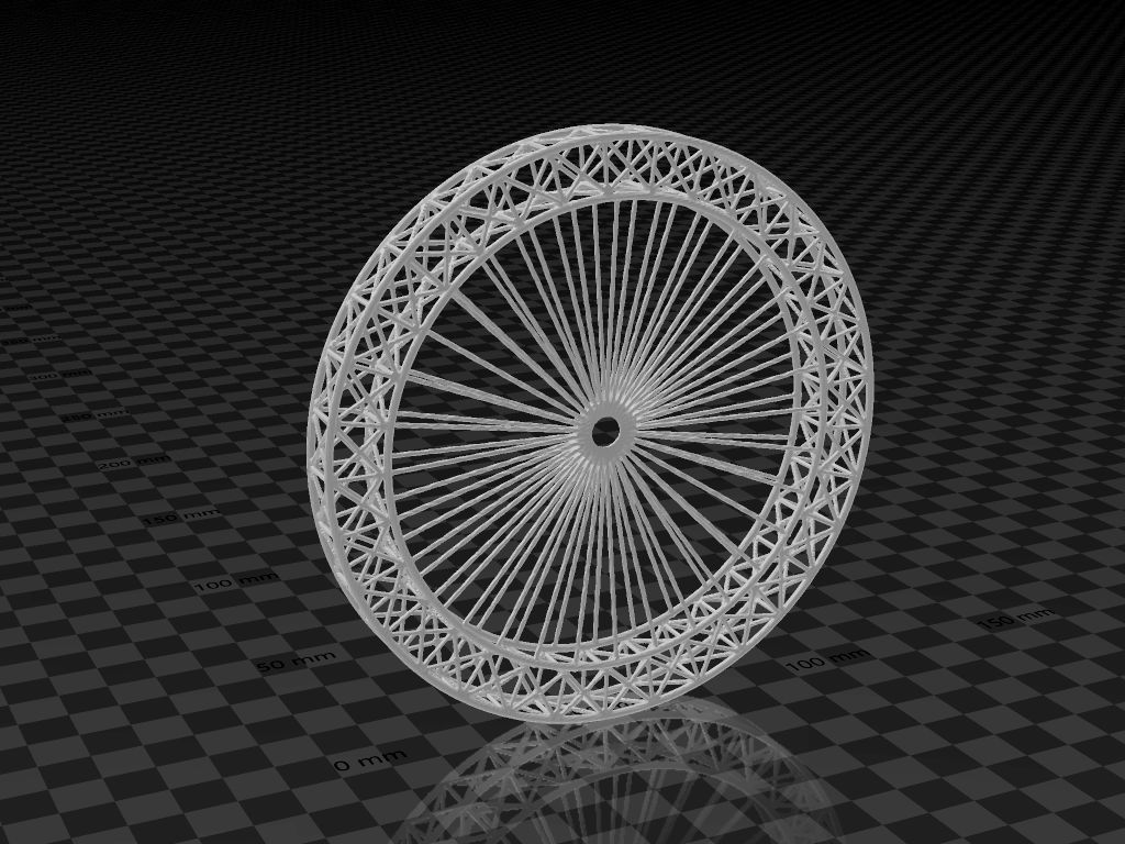STL file spoke wheel -3 versions 🛞 ・3D print model to download・Cults
