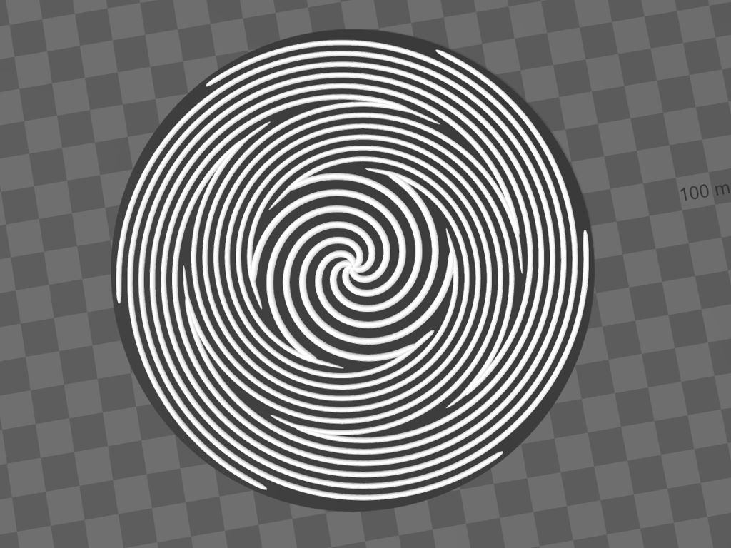 STL file spiral hypnotic 📱 (3MF)・Design to download and 3D print・Cults