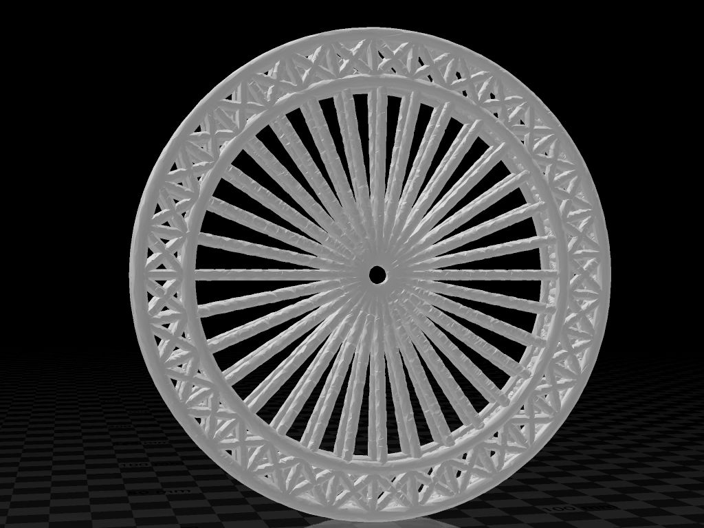 STL file spoke wheel -3 versions 🛞 ・3D print model to download・Cults
