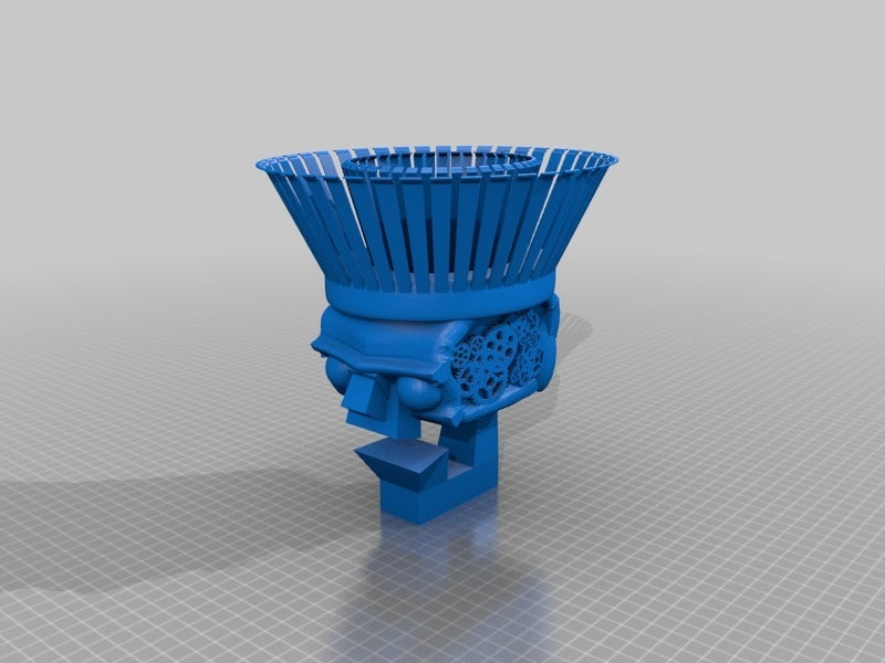 Free STL file robo head 2 🗿 ・3D printable object to download・Cults
