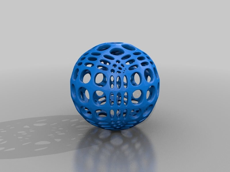 Free STL file der ball ist rund ・3D printable design to download・Cults
