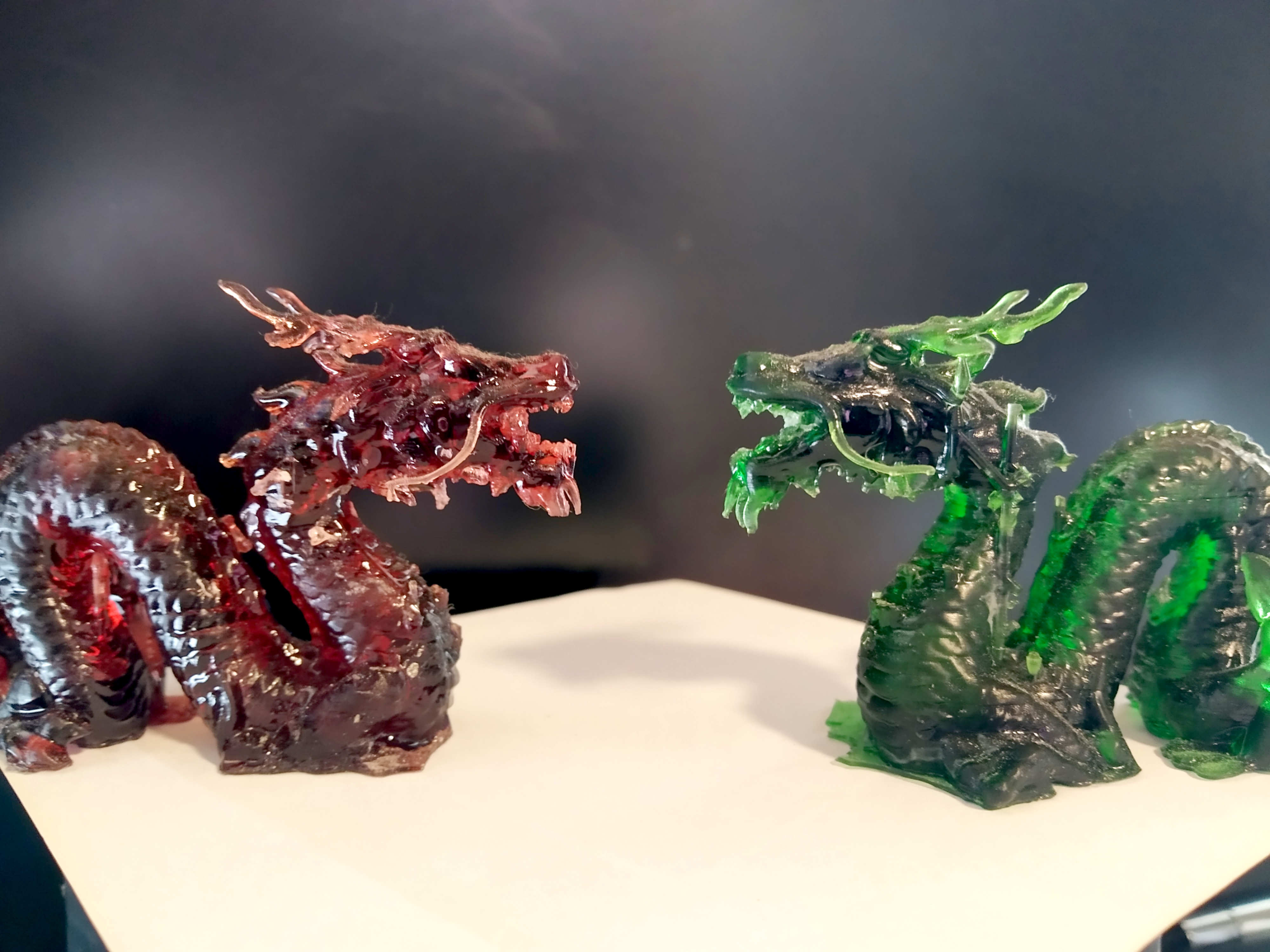 3D printable Chinese Dragon Miniature V2.0 • made with anycubic photon ...
