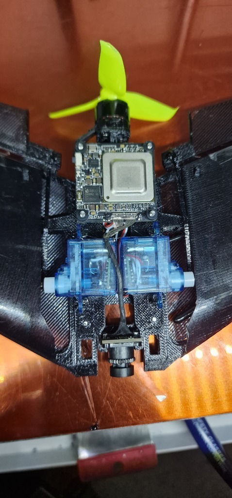 Free 3D file FPV-Wing-Racer (rev.2) Walksnail 🛩️ ・Object to download ...