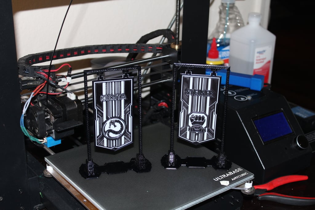 3D printed Battletech Banners・Cults