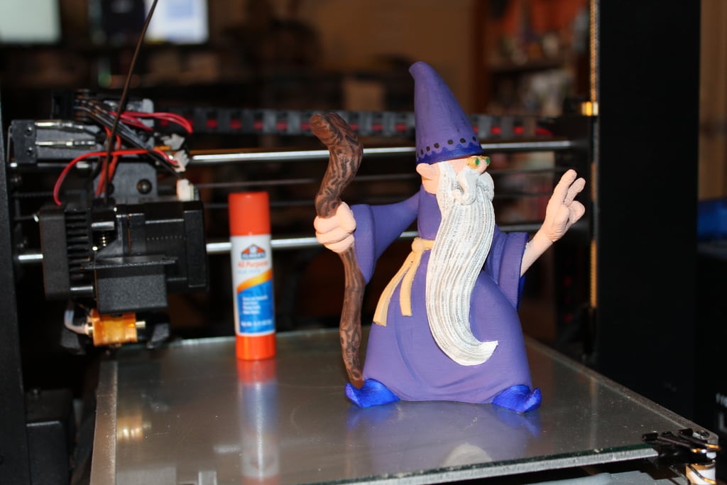 3D printed Rolf the Wizard・Cults