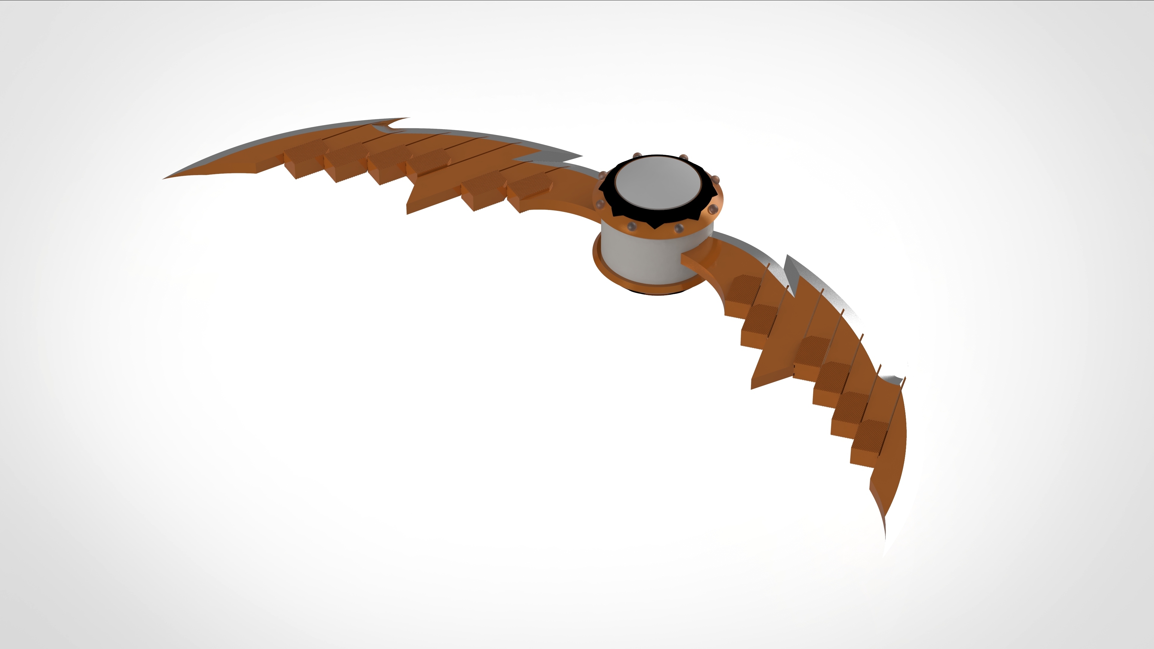 🎃 Pumpkin Bomb with Razors 3D print model・ 3D File for ・Cults