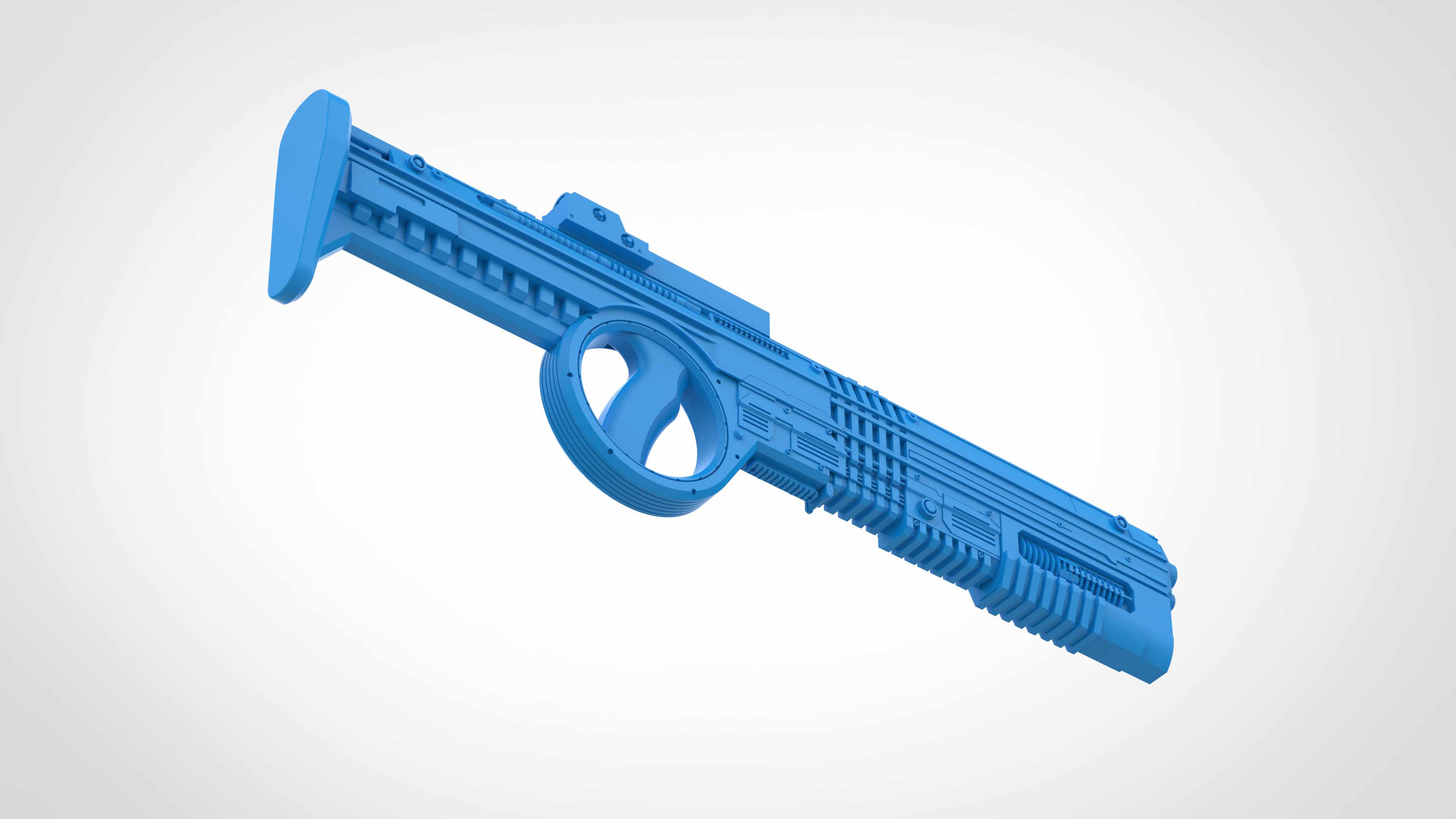 STL file Bloodsport rifle 1 to 10 scale from the movie Suicide Squad ...