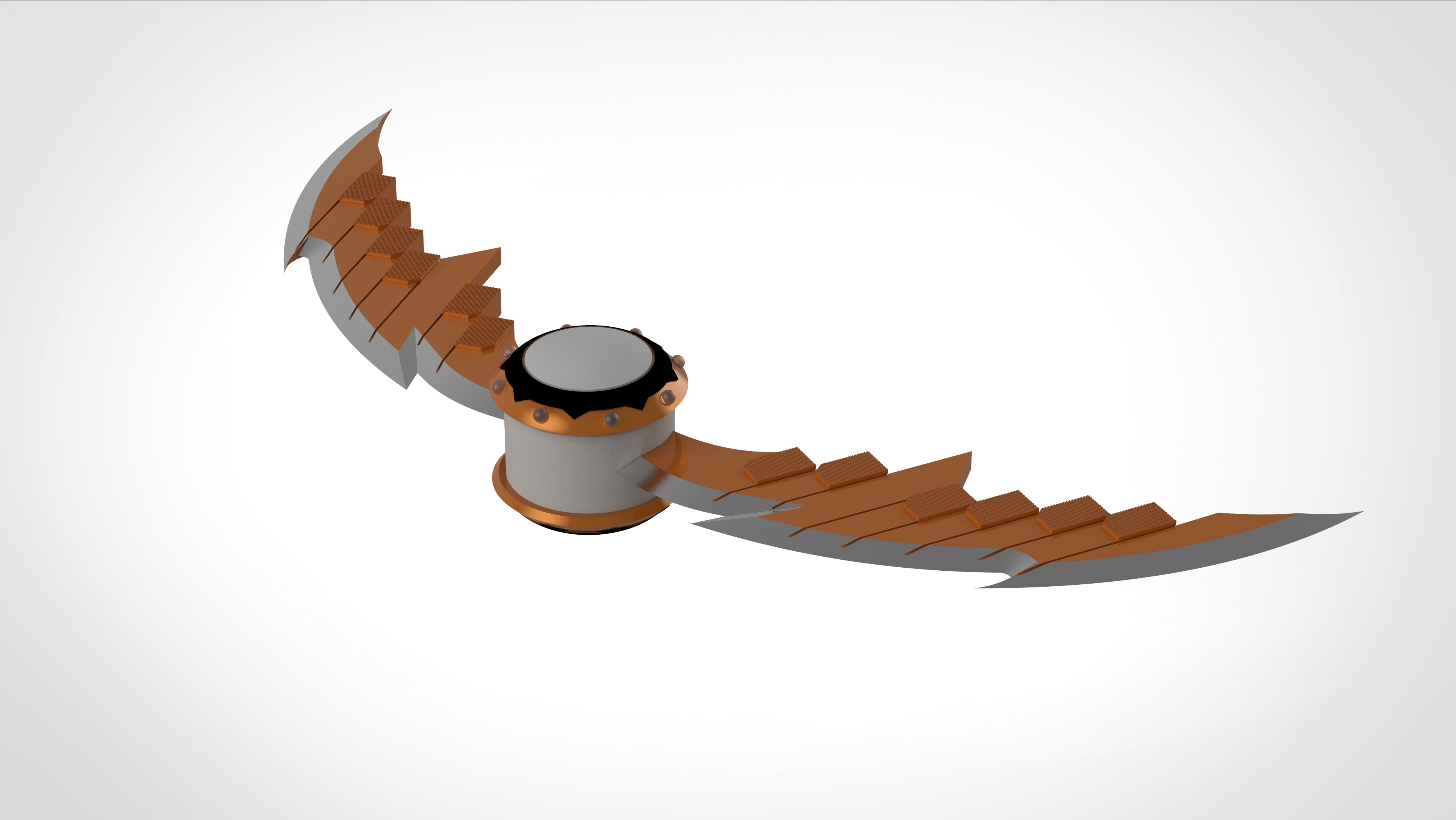 🎃 Pumpkin Bomb with Razors 3D print model・ 3D File for ・Cults