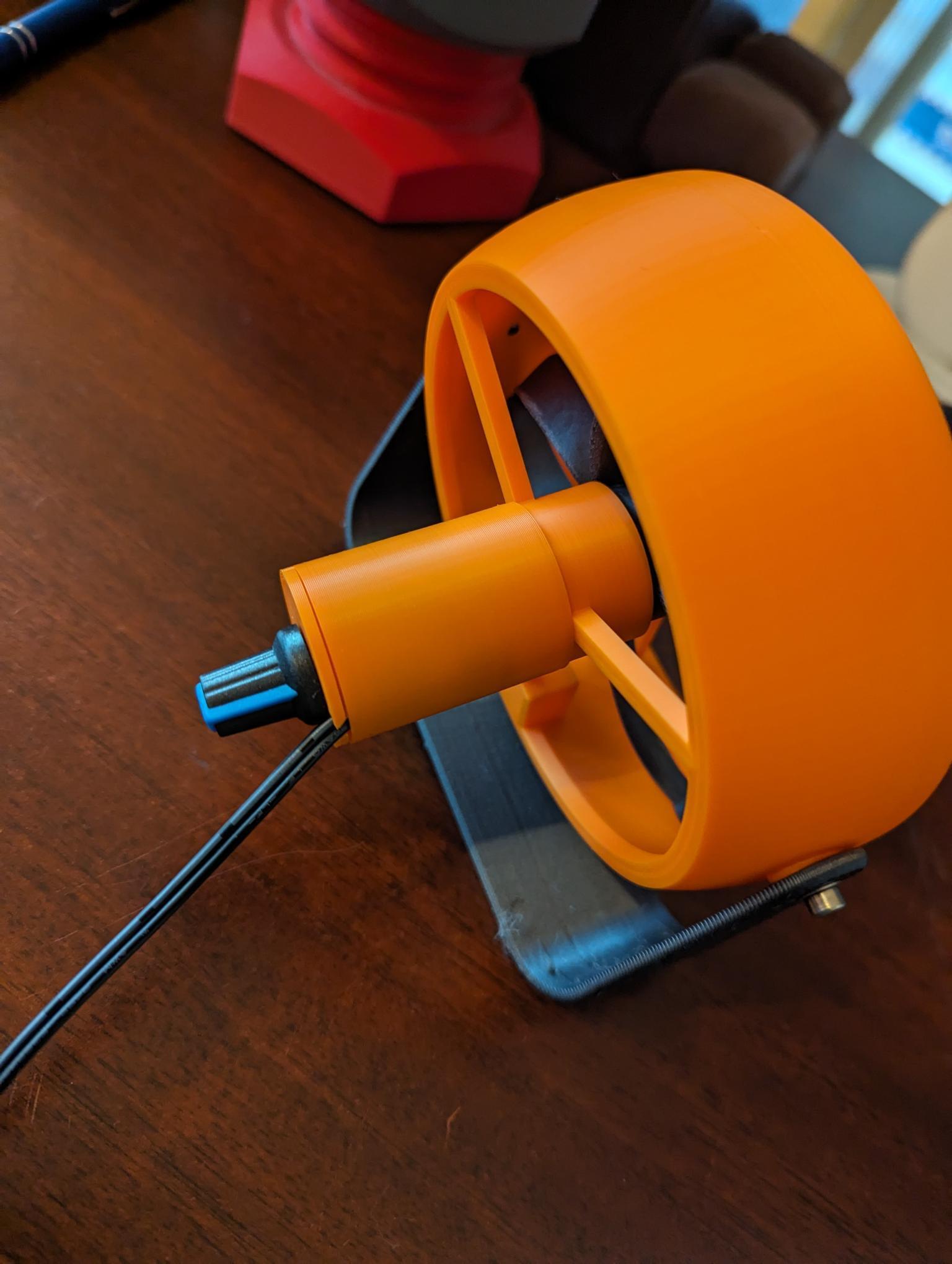 3D printing Toroidal Turbine Desktop USB Fan・Cults