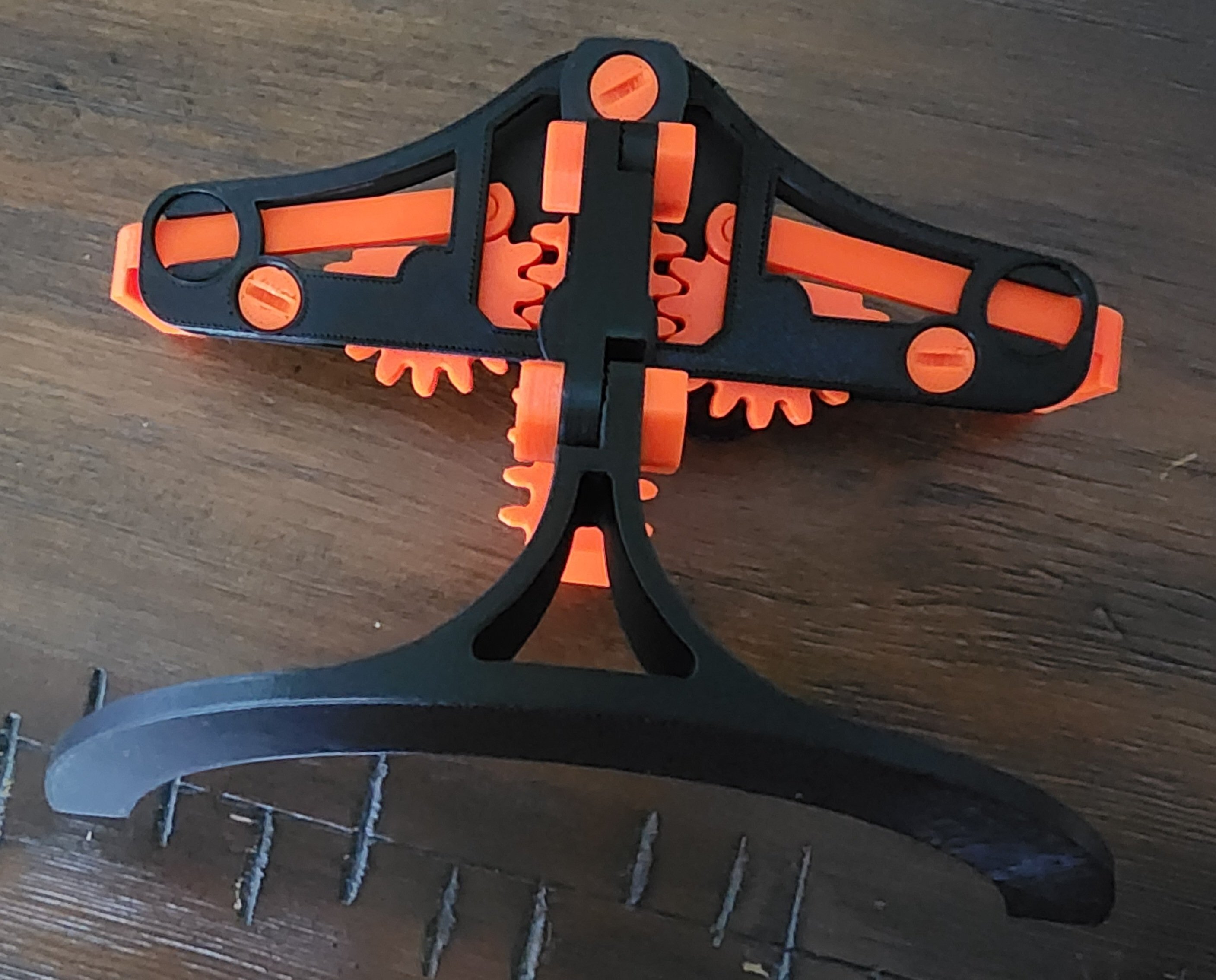 3D printed Mechanical Phone Stand V2・Cults