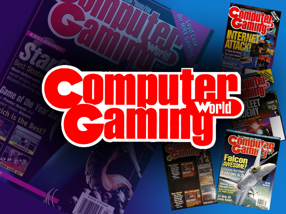 🖥️ Logotipo de Computer Gaming World・Archivo STL Gratis para ・Cults