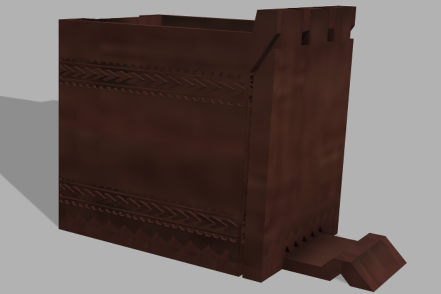 STL file Tribal Box 📦 ・Model to download and 3D print・Cults