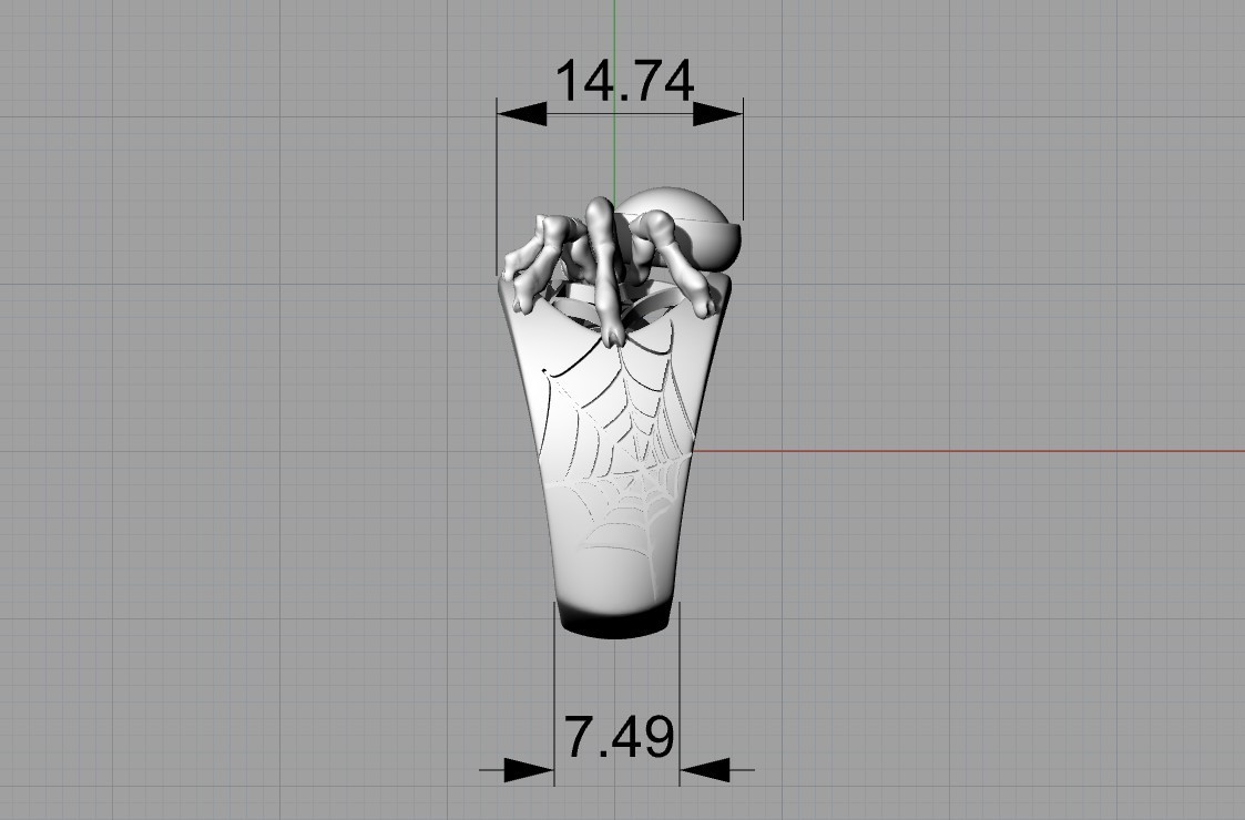 🕷️ Spider ring jewelry ring 3D print model・Free STL File for ・Cults