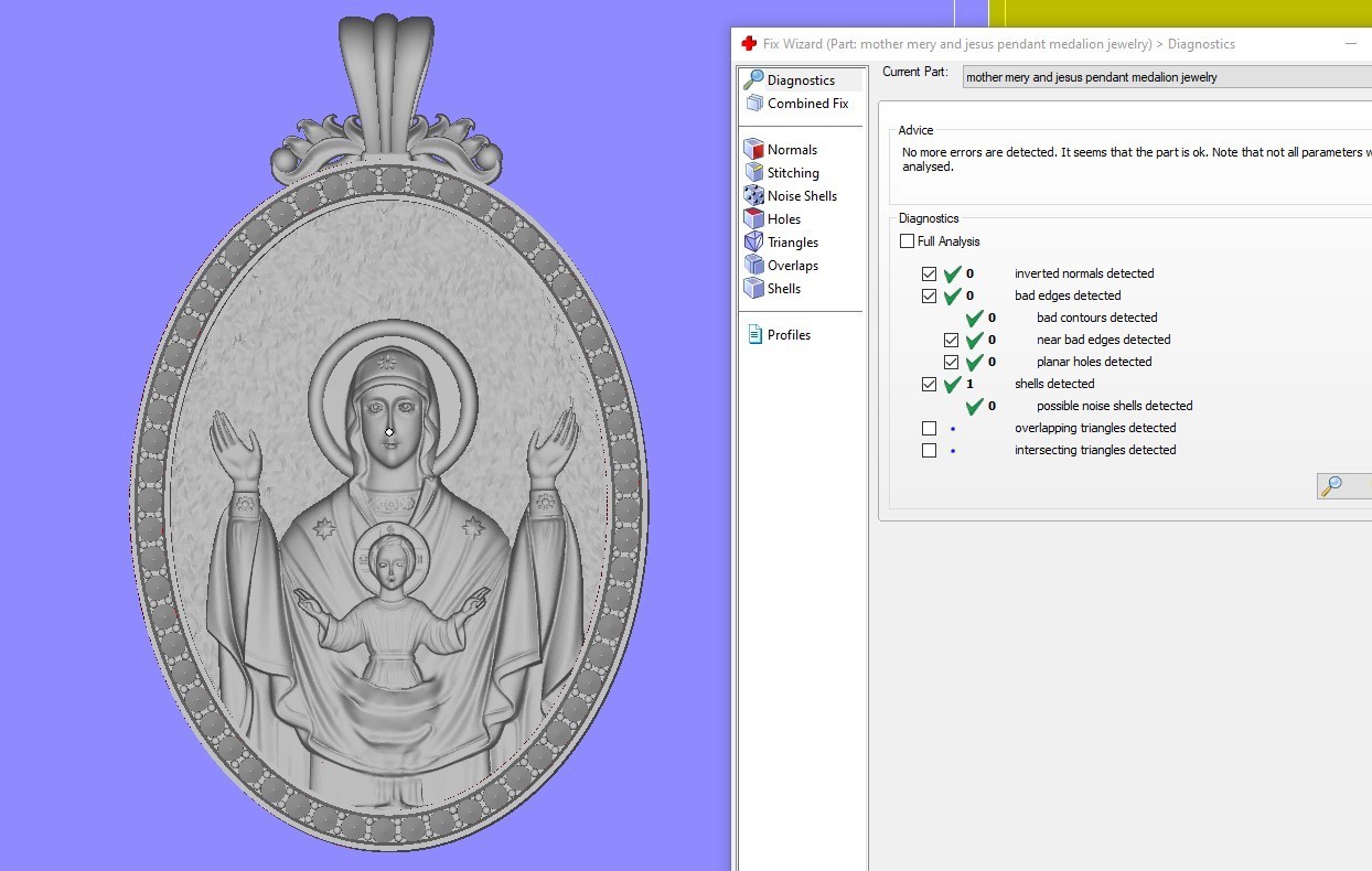 Free STL file Mother mery and jesus pendant medalion jewelry ️ (OBJ)・3D ...