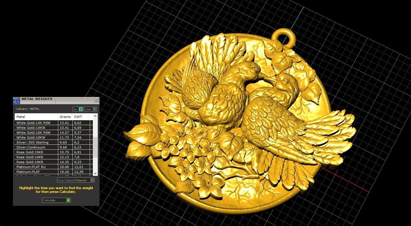 🕊️ Doves pendant medallion jewelry 3D print model・Free STL File for ・Cults