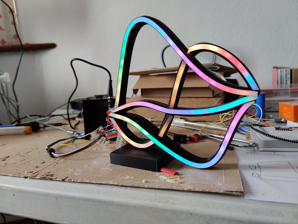 Free 3D file Avanade LED logo 🚩 ・3D printing design to download・Cults